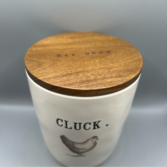 Rae Dunn | Kitchen | Rae Dunn Cluck Cellar Canister Chicken Farm Line ...